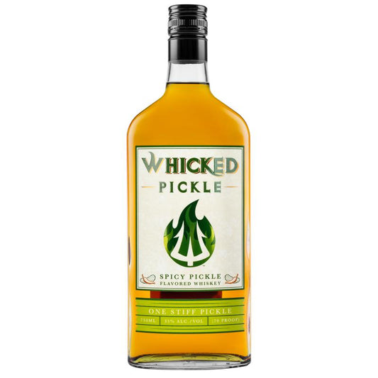 Whicked Pickle Spicy Pickle Flavored Whiskey 750ml – Bottle Broz